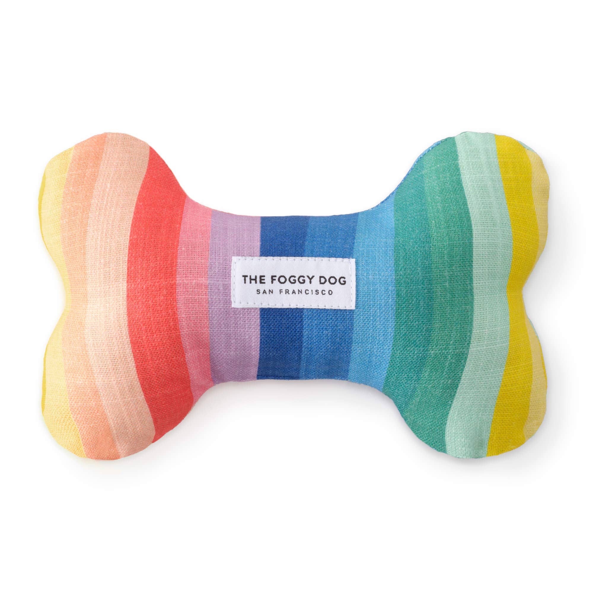 Over the Rainbow Dog Bone Squeaky Toy – KAE | Event Studio & Floral ...